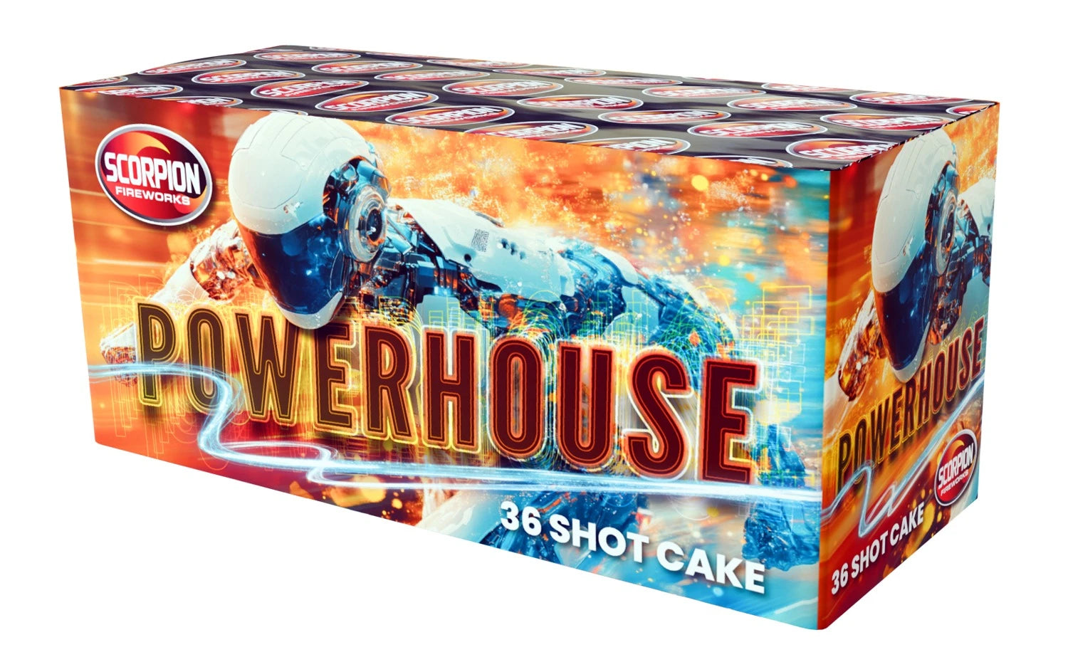 Scorpion Fireworks 36 Shot Power House Barrage – SOUTH YORKSHIRE FIREWORKS