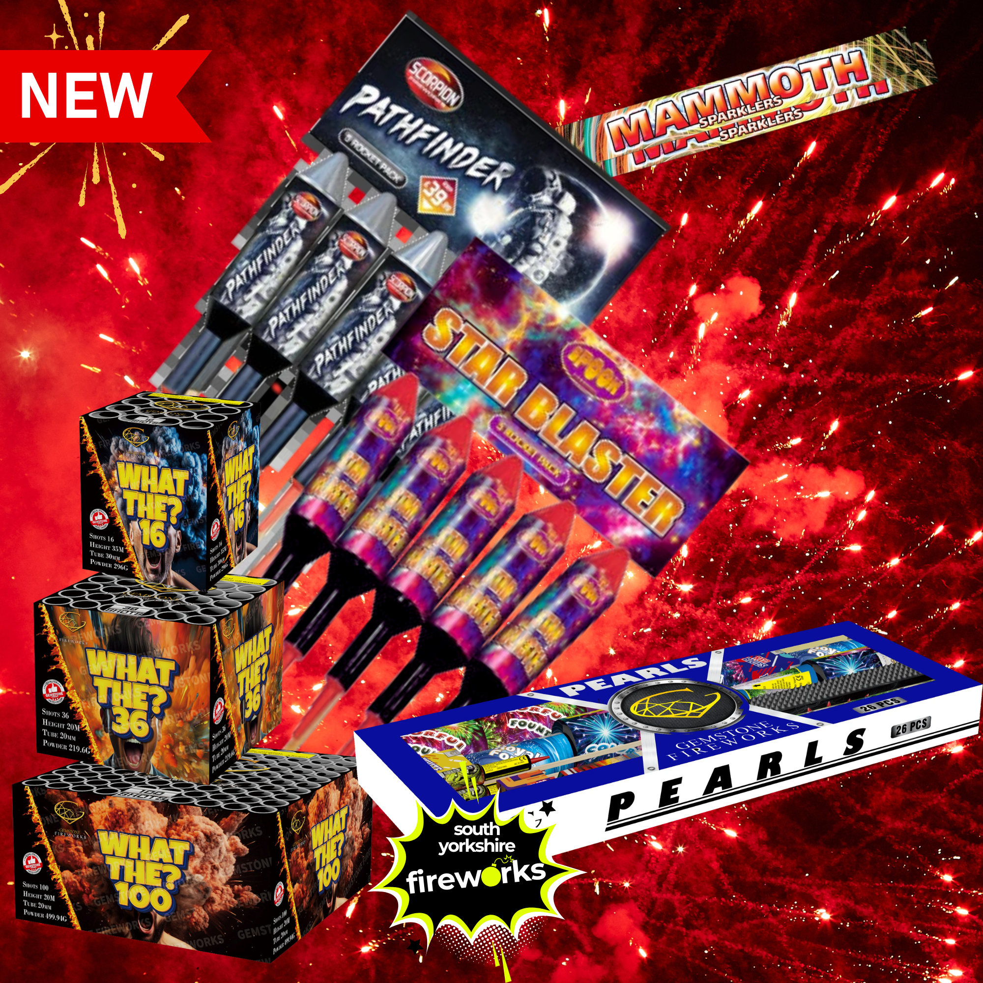 South Yorkshire Fireworks | Pyro Fiesta Bundle – SOUTH YORKSHIRE FIREWORKS