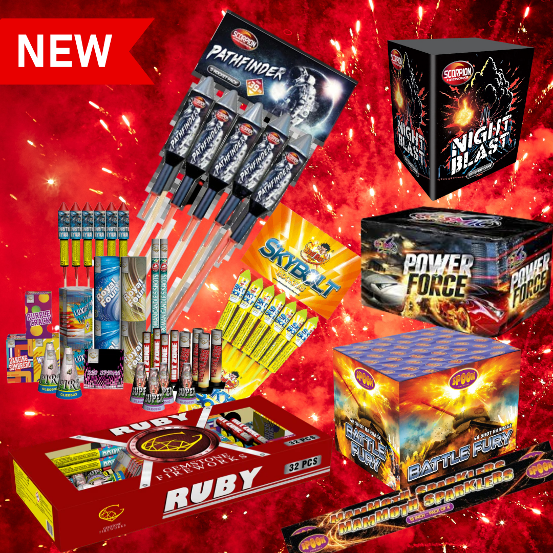 South Yorkshire Fireworks | The Ground Shaker Bundle – SOUTH YORKSHIRE ...